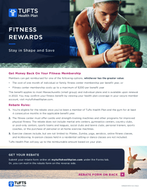 Fillable Online FITNESS REWARDS Fax Email Print - pdfFiller