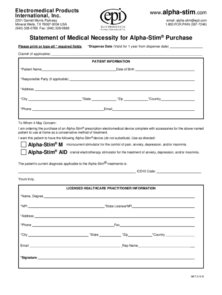 Fillable Online Alpha-Stim AID Owner's Manual English ... Fax Email ...