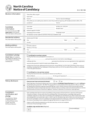 Fillable Online North Carolina Absentee Ballot Request Form for 2023 ...