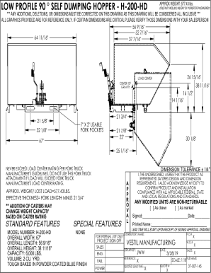 Fillable Online Low Profile 90 degrees Self-Dumping Steel Hoppers (H ...