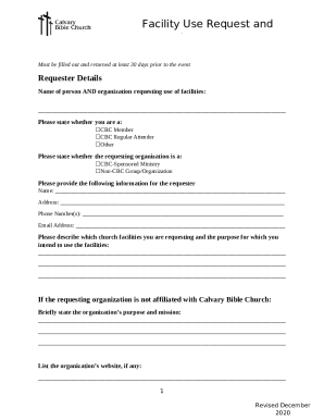 How to Use the Calvary Bible Church Building Doc Template | pdfFiller