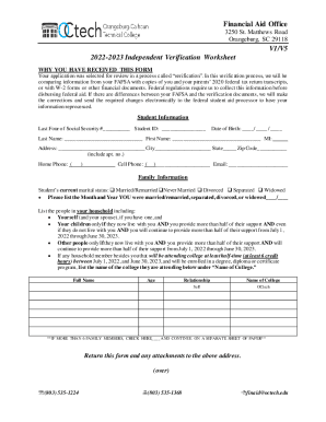 Fillable Online 2022-2023 Forms - University Scholarships and Financial Aid Fax Email Print ...