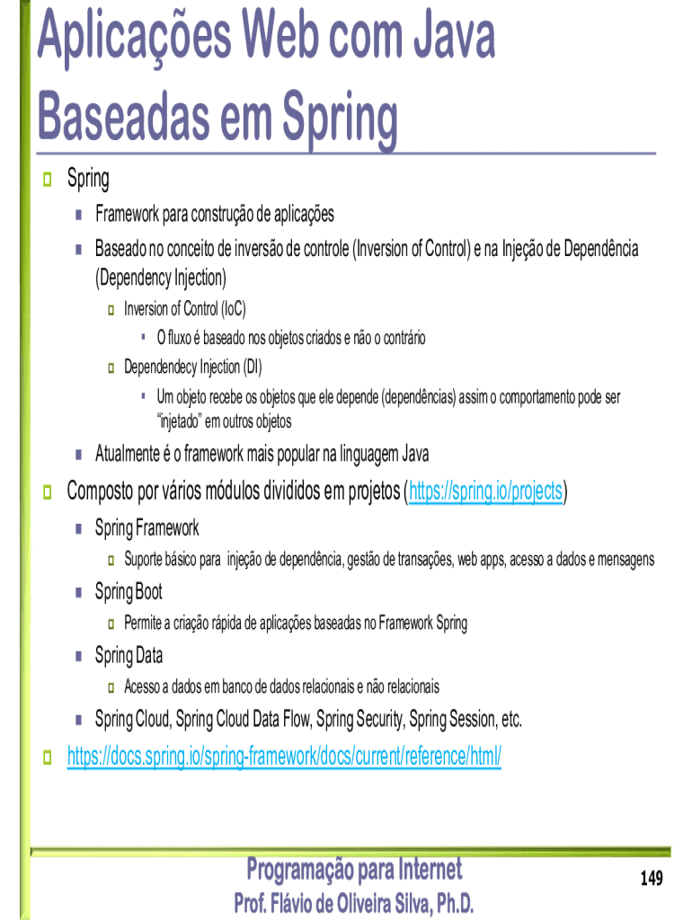 Preenchível Disponível Inversion of Control and Dependency Injection with Spring Fax Email ...