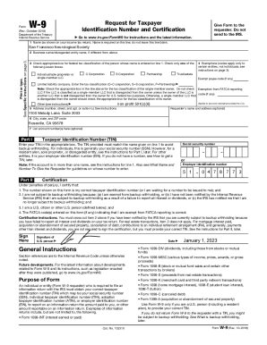 Fillable Online W9 - Fillable Version - Form W-9 Rev. October 2018 Fax ...