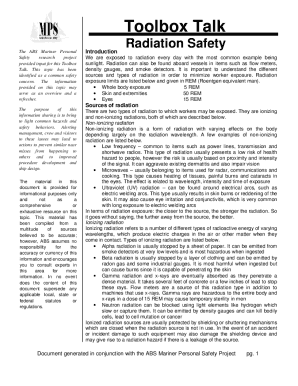 Fillable Online Toolbox Talk Ideas20 Topics That Don't Suck Fax Email ...