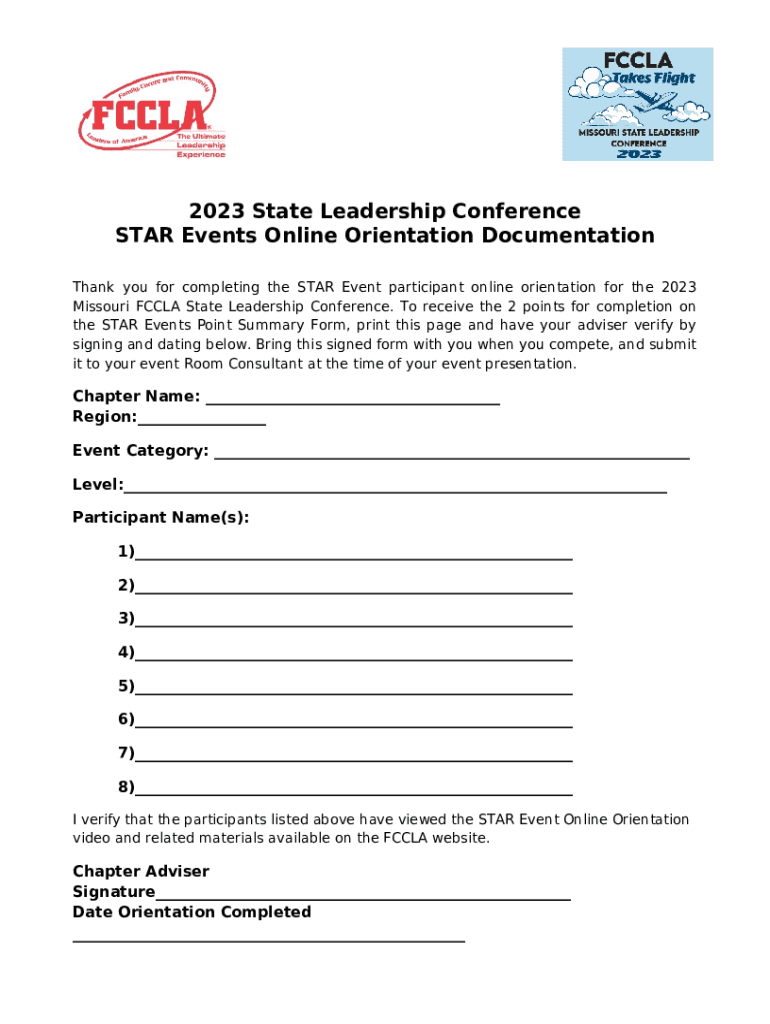 Hermann FCCLA Chapters Compete in State STAR Events ... Doc Template ...