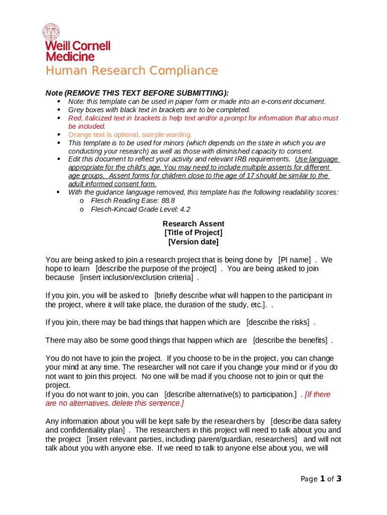 How to set up e-Consent in REDCap - research weill cornell Doc Template ...