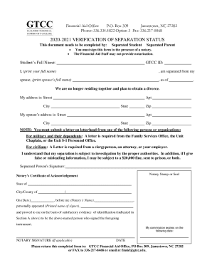 Fillable Online You must sign this form in the presence of a notary Fax ...