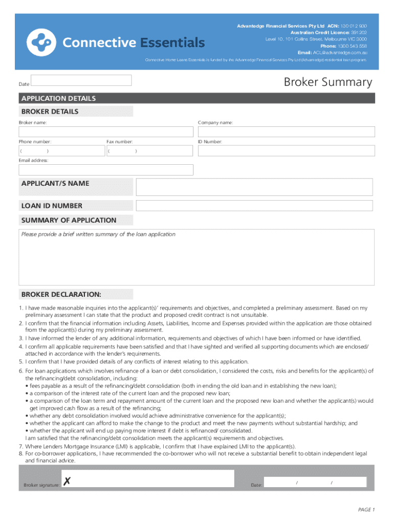 Fillable Online Loan-Application-Form-Connective.pdf Fax Email Print ...
