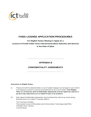 Application for Eligible Parties in the Fixed License ... Doc Template ...