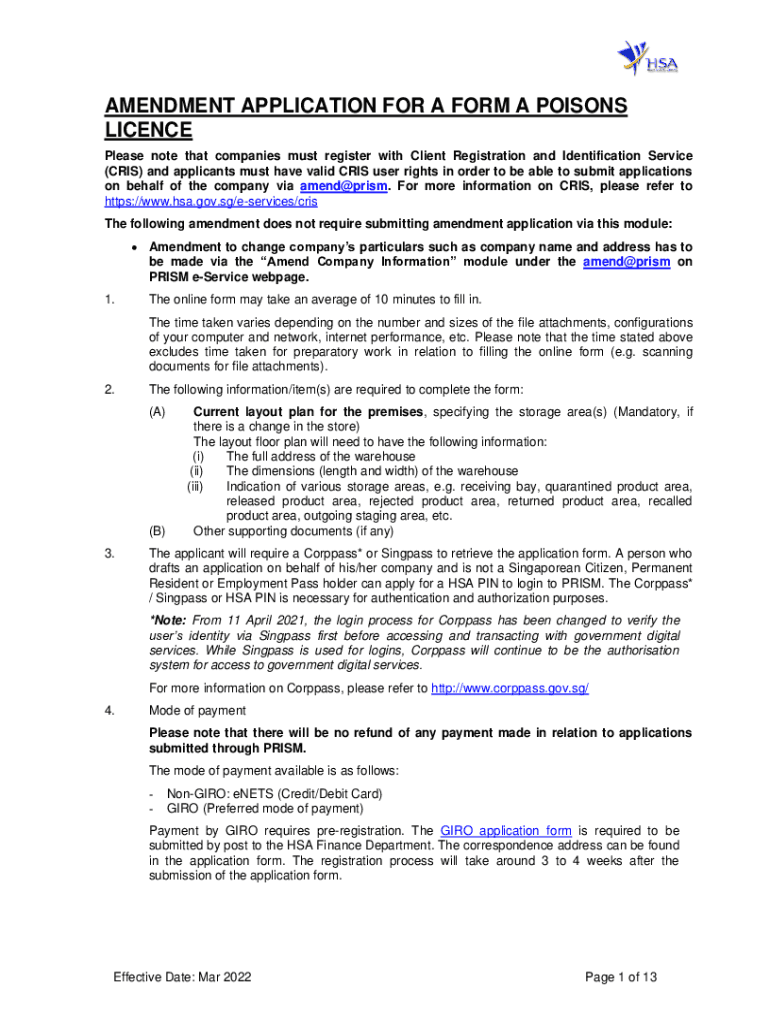 Fillable Online Medicines and Poisons Regulations - Decision Regulatory ... Fax Email Print ...