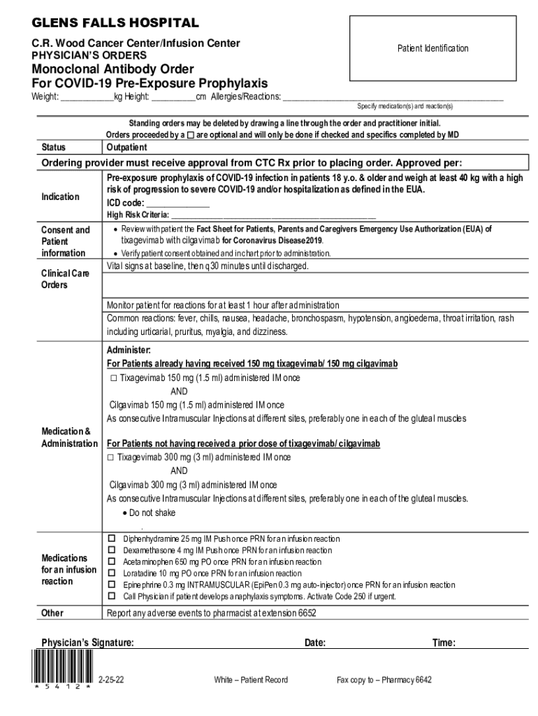 Fillable Online 5411* 122221 White copy - Patient Record Yellow Fax ...