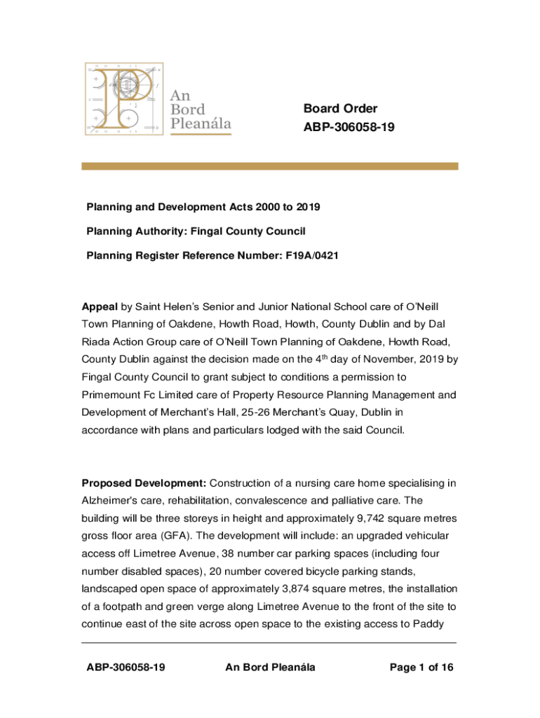 Fillable Online Draft Ministerial Direction in Accordance with Section ...