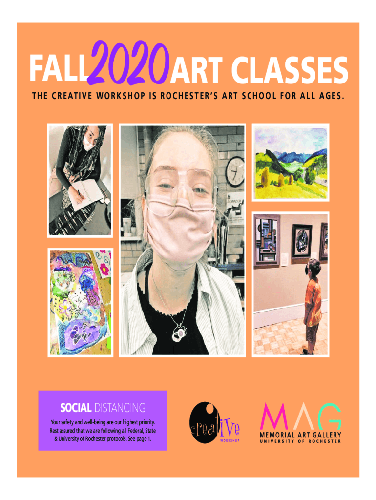 Fillable Online mag rochester FALL ART CLASSES - Memorial Art Gallery ...