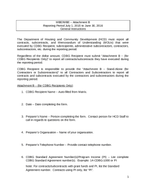 for the US Department of Housing and Urban Development ... Doc Template ...