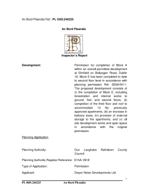 Fillable Online Planning permission refused for 1,007-unit housing ...