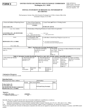 SUPPORTING STATEMENT FOR REGULATION 13D AND ... Doc Template | pdfFiller