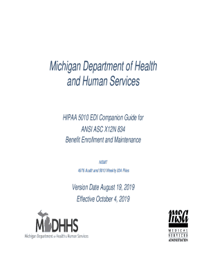 Fillable Online 4976 Audit and 5013 Weekly 834 Files Fax Email Print ...