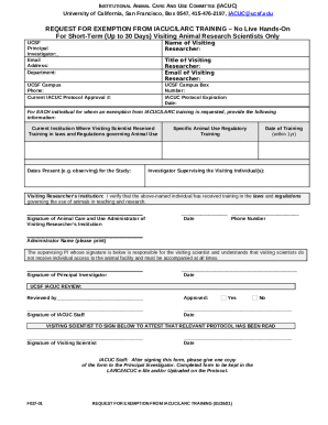 sLaboratory Animal Resource Center (LARC) - UCSF - iacuc ucsf Doc ...