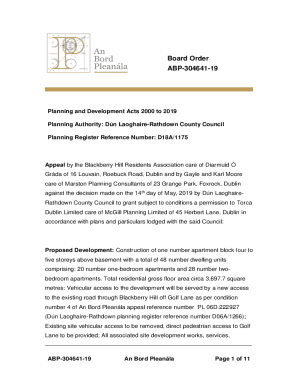 Fillable Online Dun Laoghaire-Rathdown Planning Application Map Fax ...