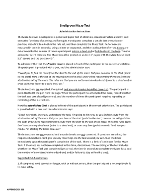 Fillable Online The maze test your skill to14 Fax Email Print - pdfFiller