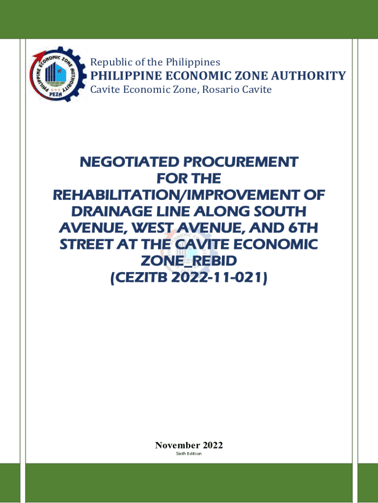 Fillable Online Cavite Export Processing Zone Development Project Fax ...
