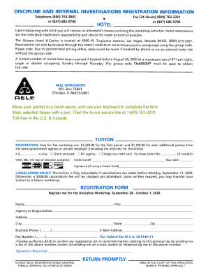 Fillable Online TUITION REGISTRATION FORM RETURN PROMPTLY ... Fax Email ...