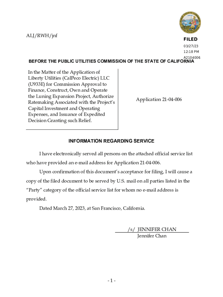 Fillable Online docs cpuc ca CEMA Application 10-25-17.pdf Fax Email ...