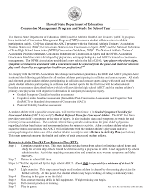 Fillable Online Doe Hawaii Sports Physical Form Fax Email Print - pdfFiller