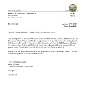 Fillable Online docs cpuc ca July 1, 2022 - California Public Utilities ...