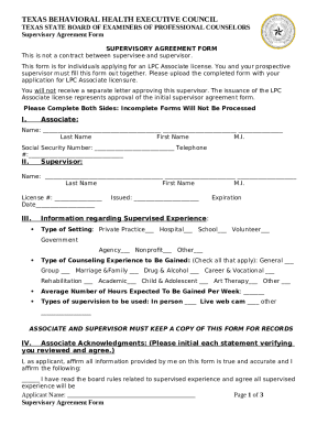 professional counseling ined consent texas MTK8QV Doc Template | pdfFiller