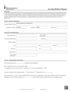 Fillable Online Direct Rollover Request Fax Email Print - pdfFiller