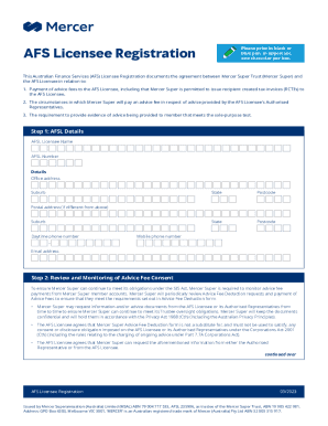 Fillable Online Choice form - Join your employer plan in Mercer Super ...