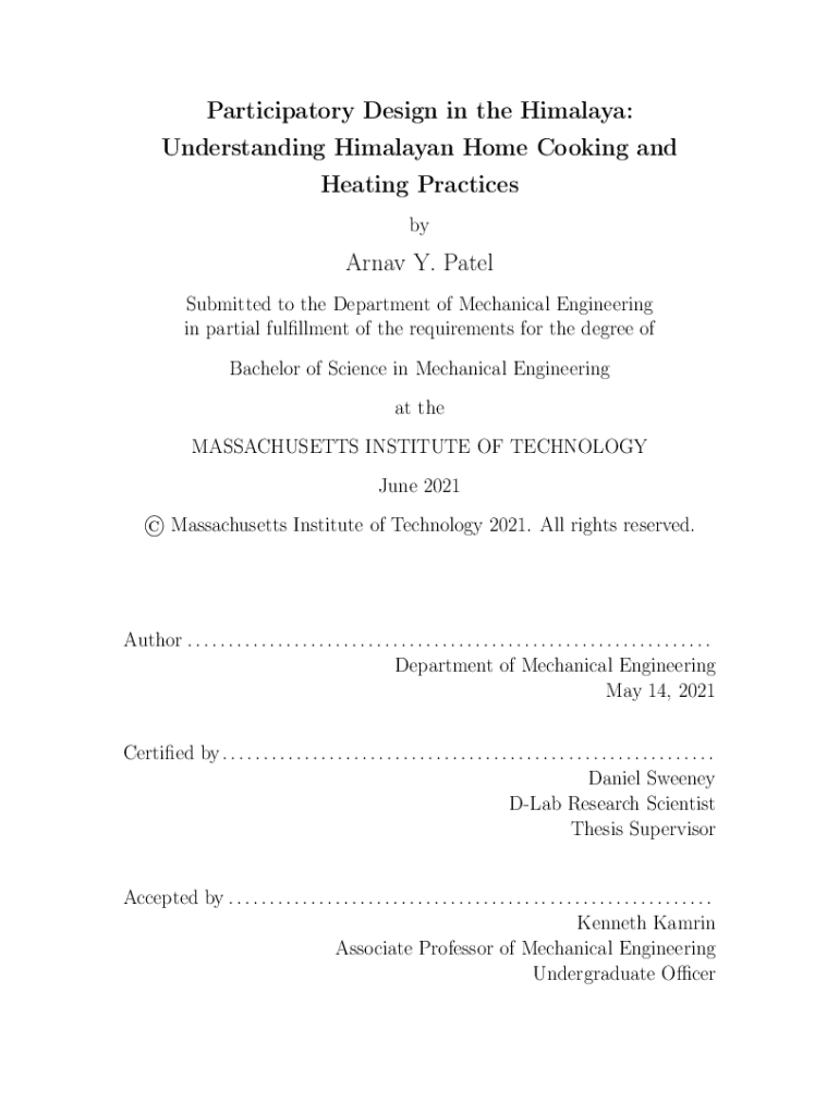 Fillable Online dspace mit Participatory Design in the Himalaya: Understanding Himalayan ... Fax ...