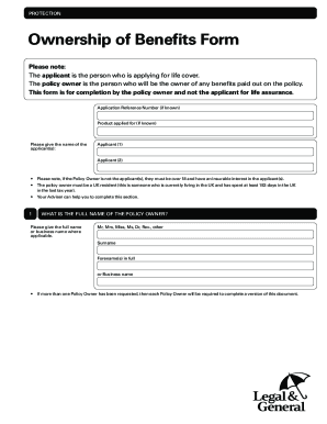 Fillable Online W11938 Ownership of Benefits Form 04.23. Ownership of ...