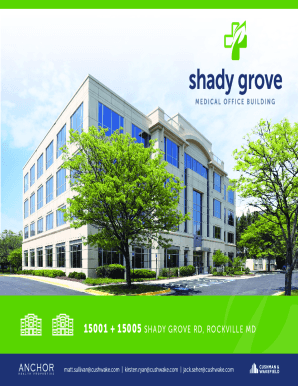 Fillable Online 15001 + 15005 SHADY GROVE RD, ROCKVILLE MD Fax Email ...