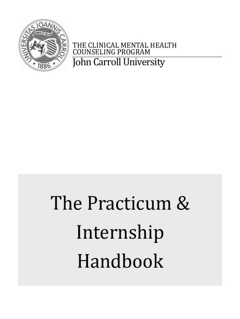 Fillable Online webmedia jcu clinical mental health counseling site information form Fax Email ...