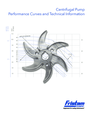 Fillable Online Centrifugal Pump Performance Curves and Technical ... Fax Email Print - pdfFiller