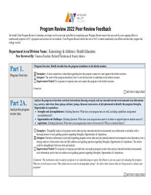 Fillable Online CARES Peer Review Feedback Form Fax Email Print - pdfFiller