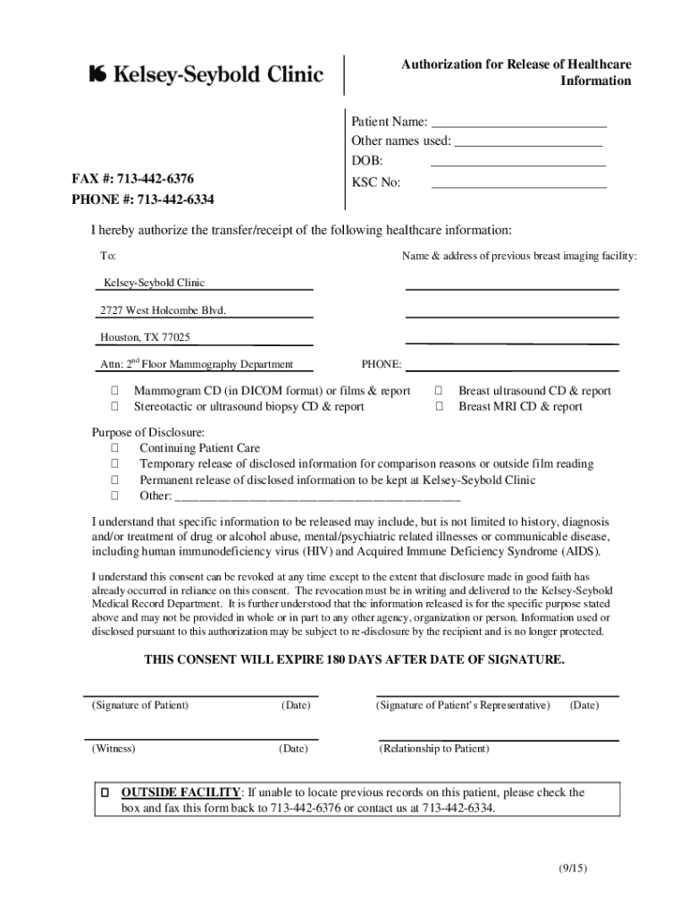 Fillable Online Authorization for Service Facility Name: Resident ...