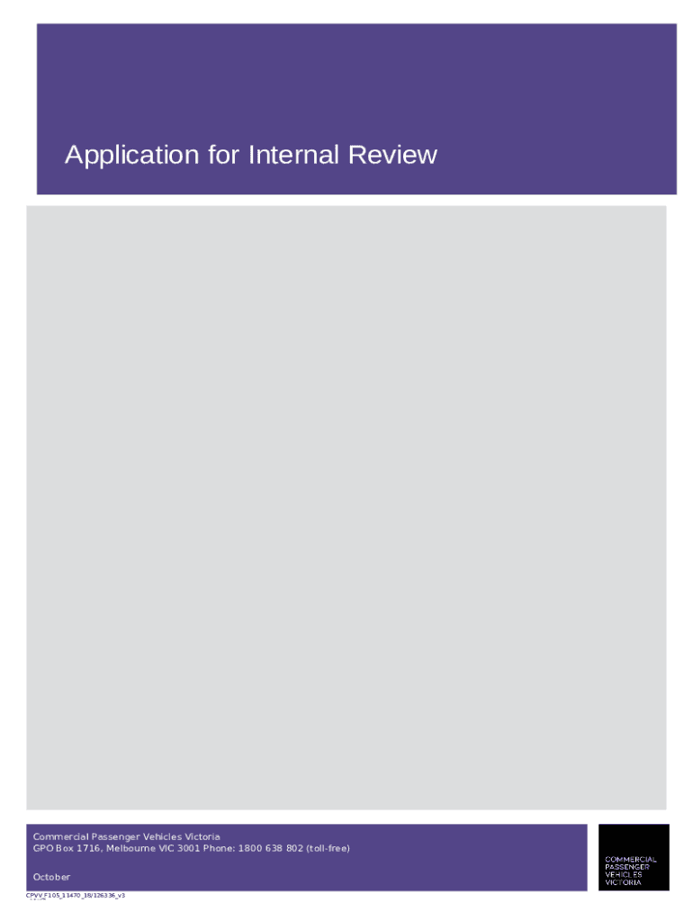 COMMERCIAL PASSENGER VEHICLE INDUSTRY ACT ... Doc Template | pdfFiller