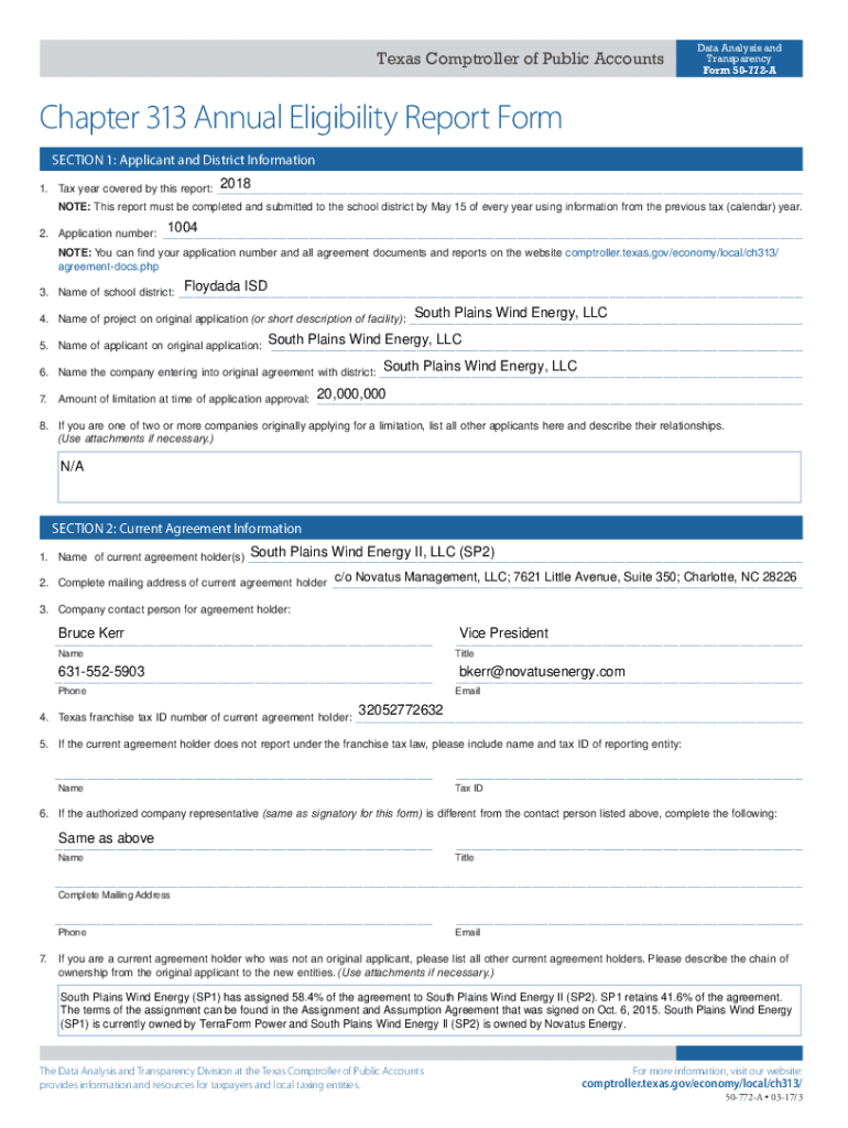 Fillable Online Deer Park ISD No. 1084, Lubrizol Co., LLC - Texas ...