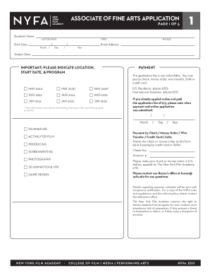 Fillable Online application-form-afa Fax Email Print - pdfFiller