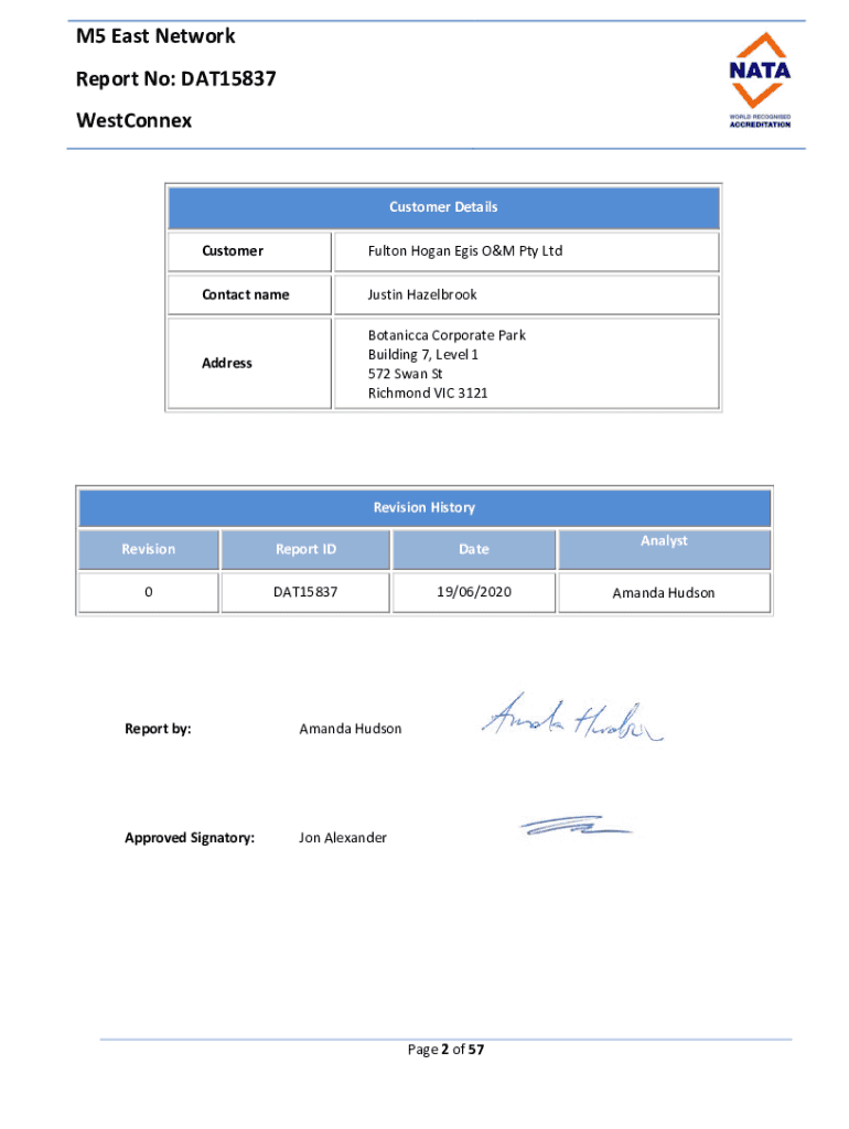 Fillable Online Ambient Air Quality and Weather Monitoring. Ambient Air ...