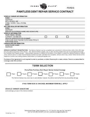 Fillable Online Vehicle Protection Plans Fax Email Print - pdfFiller