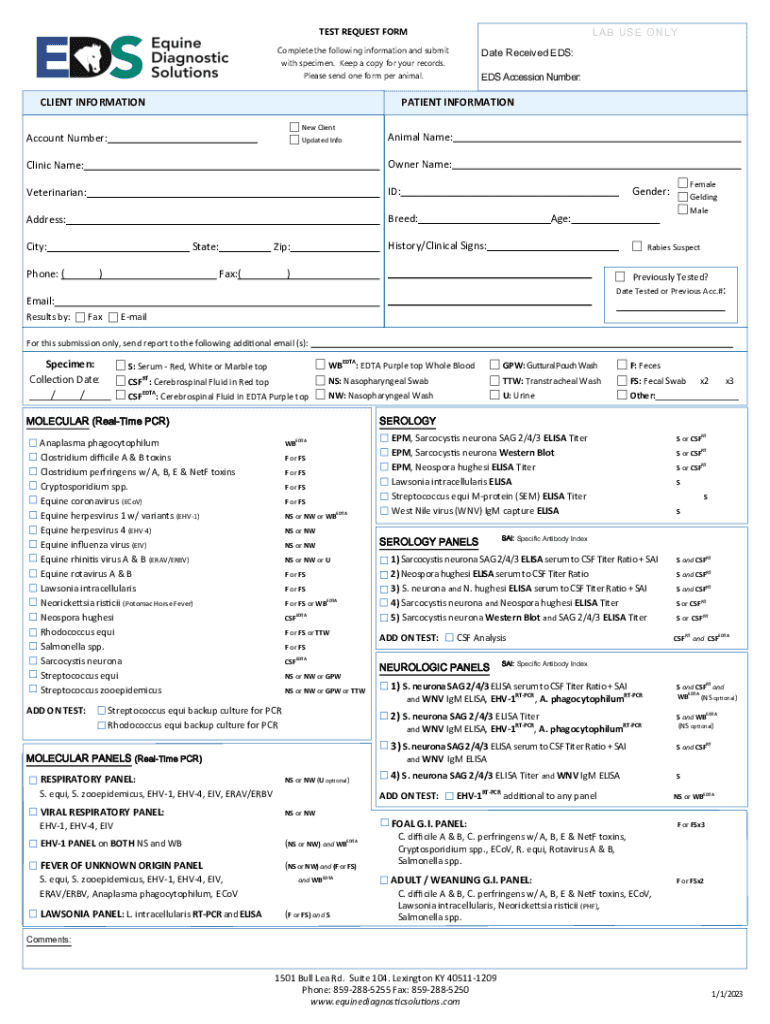 Fillable Online Entering results on a VS 10-11 Coggins form in VSPS Fax ...