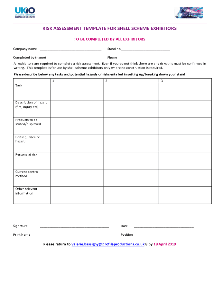 Fillable Online Risk Assessments - Guidance Fax Email Print - pdfFiller