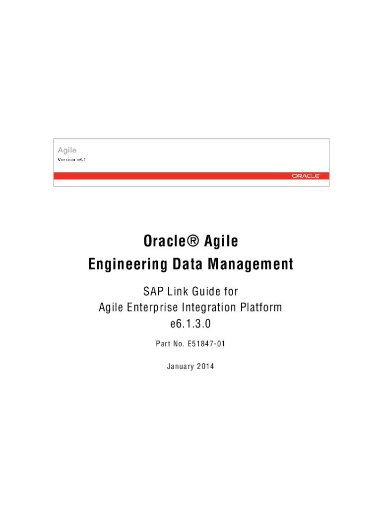Fillable Online SAP Link Guide for Agile Enterprise Integration Platform e6.1.3.0 Fax Email ...