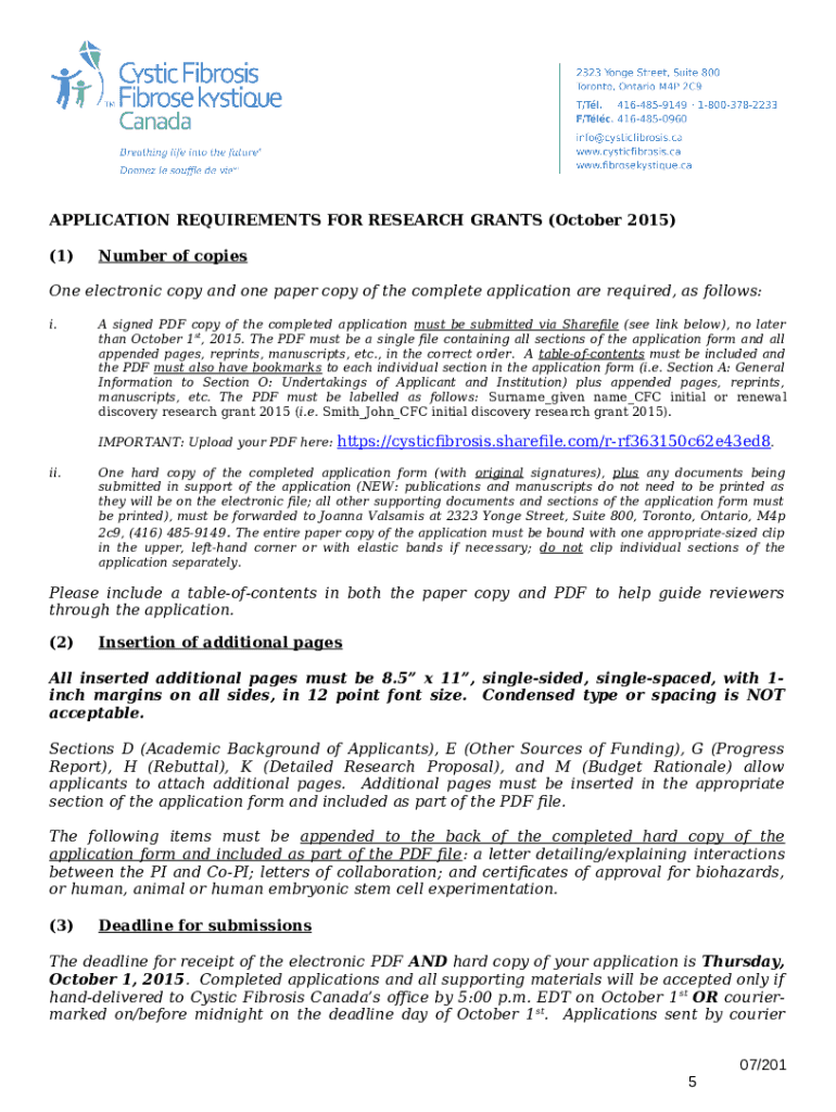 Application s and Deadlines - Research Doc Template | pdfFiller