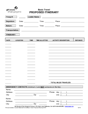 Fillable Online Extended Troop Trip Application (ETT) Fax Email Print ...